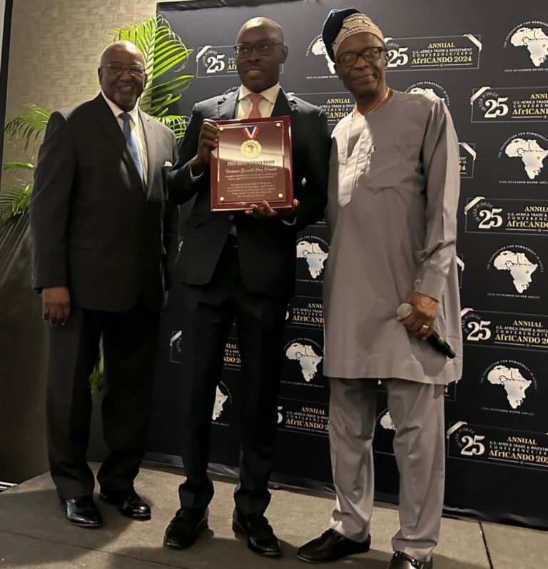 Afreximbank President Prof. Benedict Oramah awarded 2024 Medal of Glory ...