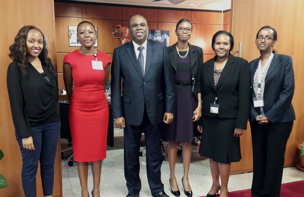 President welcomes new staff members - African Export-Import Bank